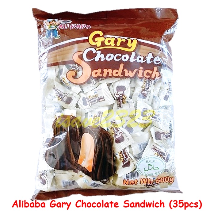 [HALAL] [Self-Packing] Alibaba Gary Chocolate Sandwich (35pcs) | Shopee ...