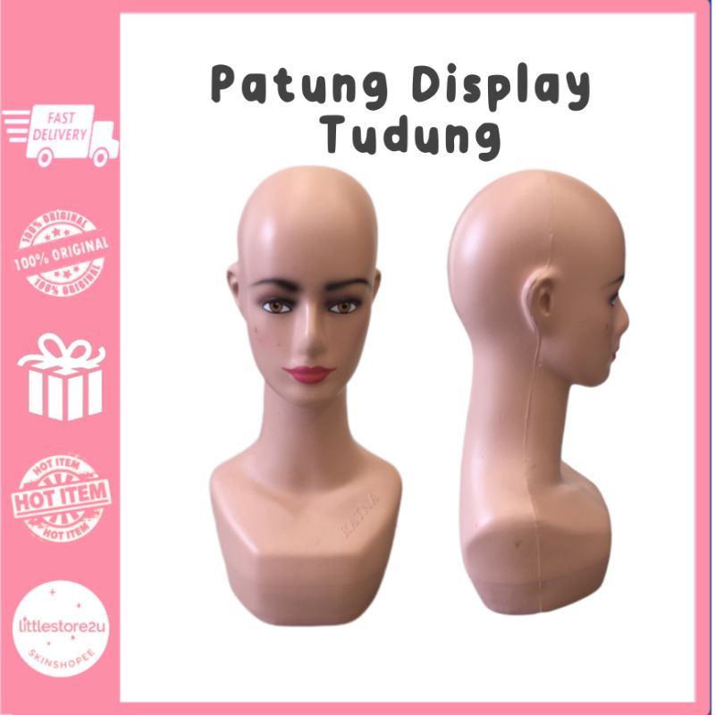 Patung Display Tudung / Mannequin Head / Display Head Accessories ...