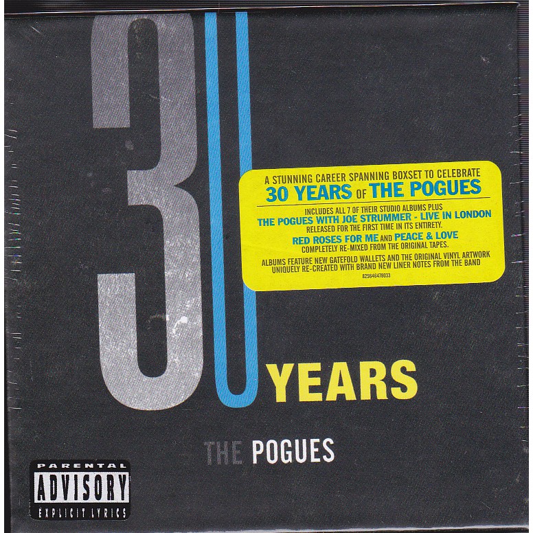 THE POGUES - 30 YEARS OF THE POCUES ( CD ) A STUNNING SPANNING BOXSET ...