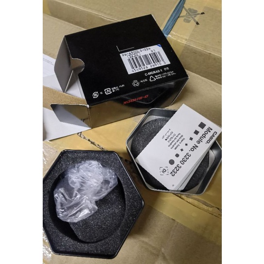 ORIGINAL G-SHOCK BOX ,BOX TIN,MANUAL BOOK.(NO INCLUDE WATCH,TAG ...