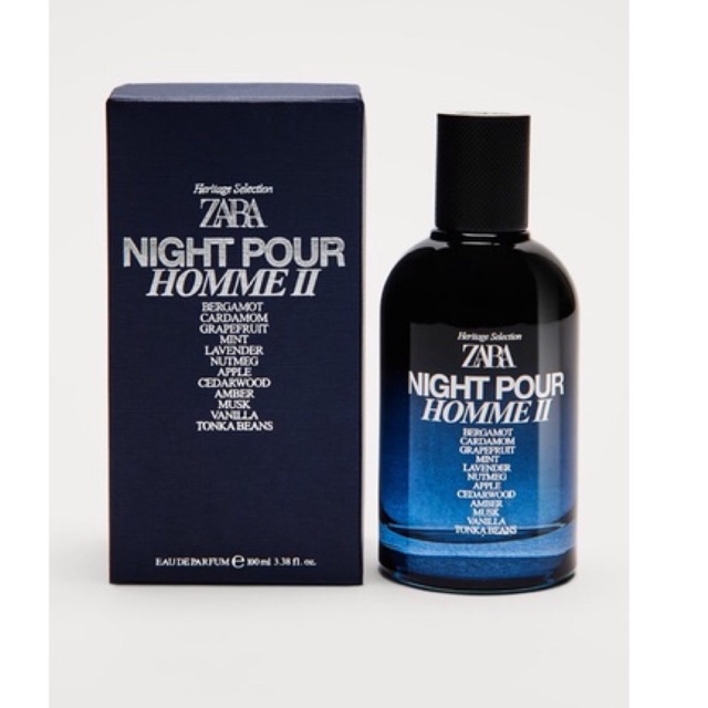 [Original] ZARA NIGHT POUR HOMME II EDP 100ml | Shopee Malaysia