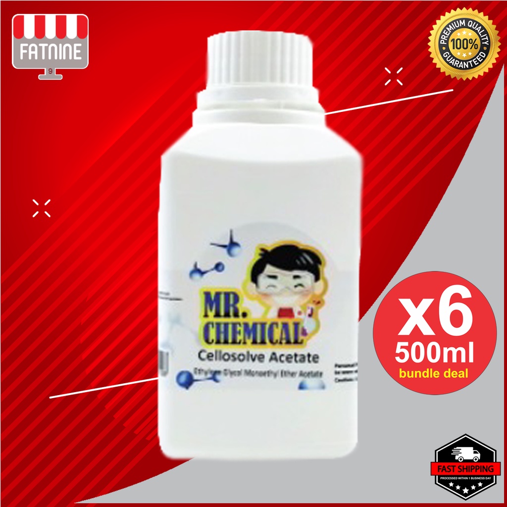 Cellosolve Acetate ** 6 PACK x 500 ml ** (Mr.Chemical) | Shopee Malaysia