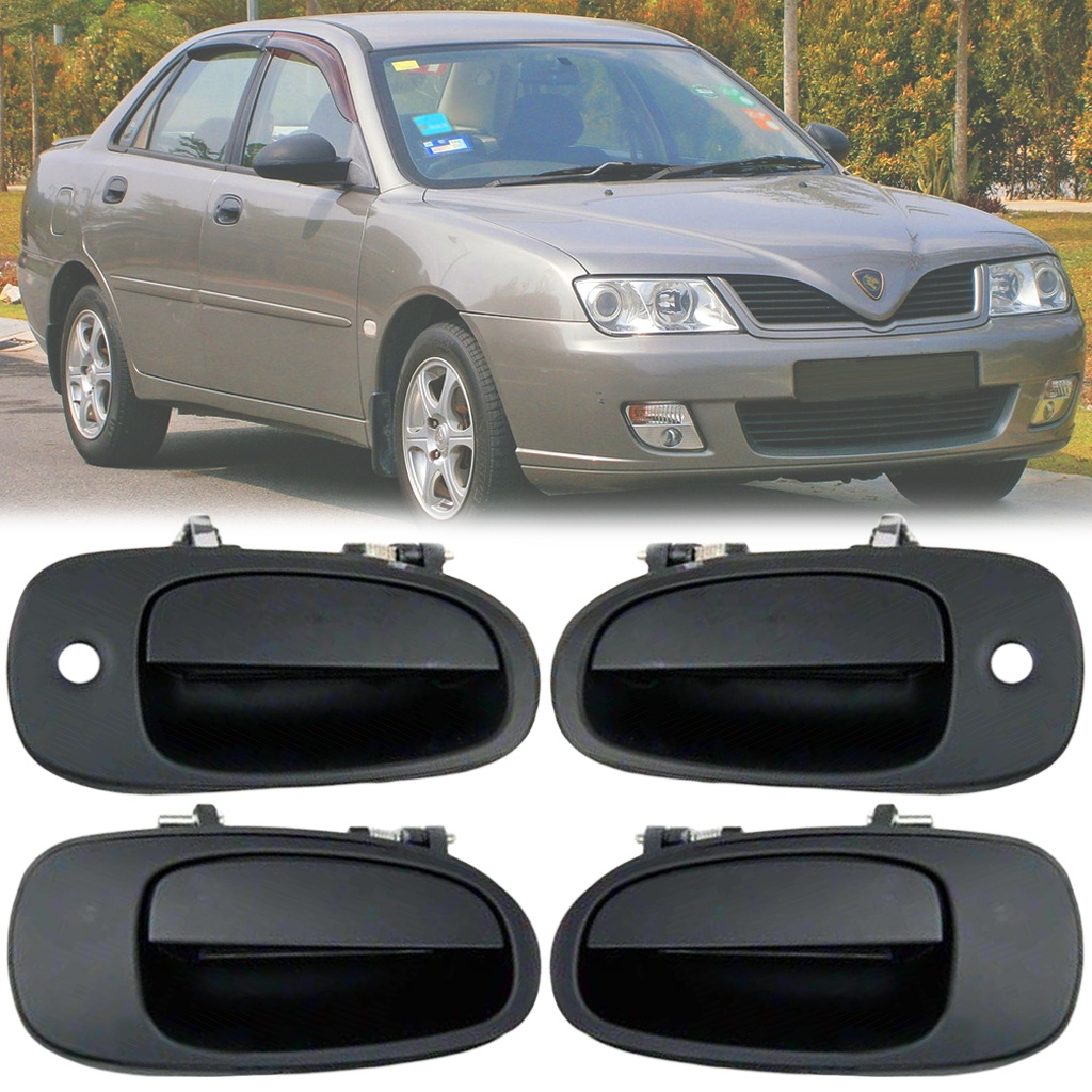 [Local Ready Stock] Proton Waja Door Outer Handle Exterior (Black) Waja ...