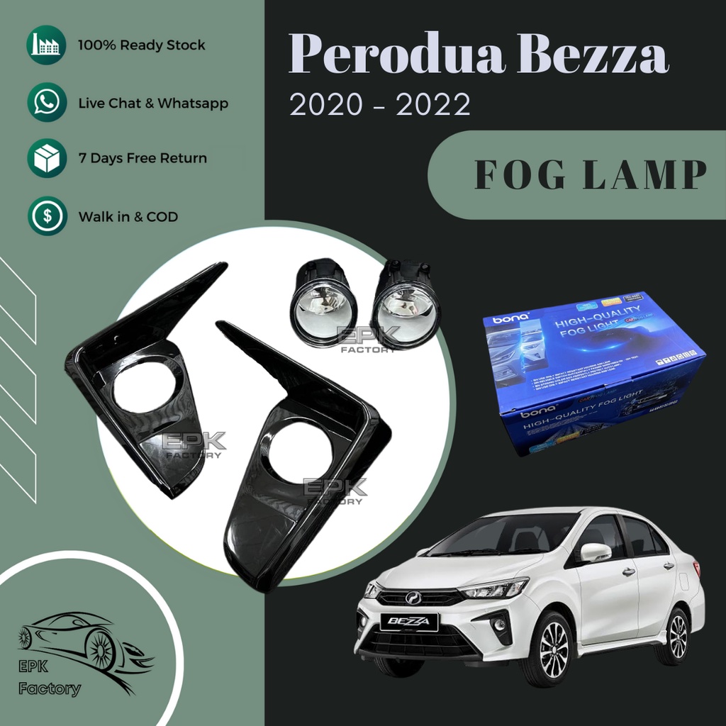 Perodua Bezza Fog Lamp Spot Light Fog Light Foglamp Foglight Spotlight ...
