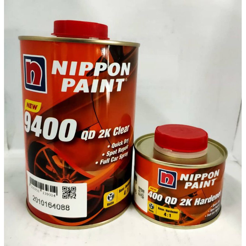 Nippon Paint Nax 9600 Clear 2K/ Nippon Paint Extra Solid 2:1 /9400 Clear 2K 4:1/2K THINNER/2K ...
