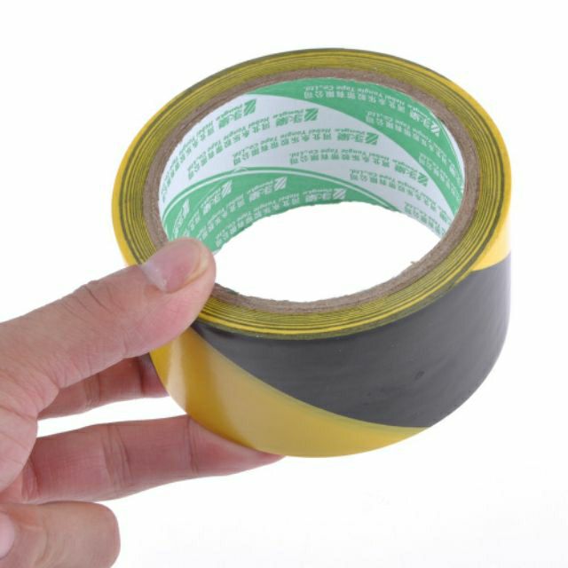 Alert Floor Tape 48mm x 17m / 33m Floor Safety Caution Warning Tape PVC Floor Marking Tape Black ...