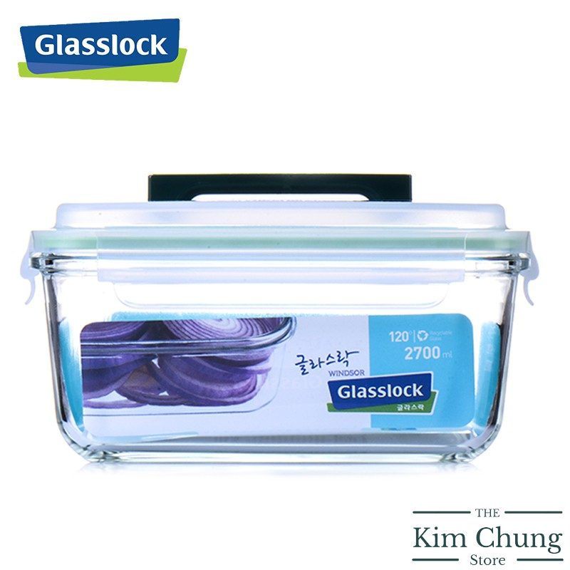Korean Glasslock tempered glass box MHRB270 2700ml - Genuine product ...