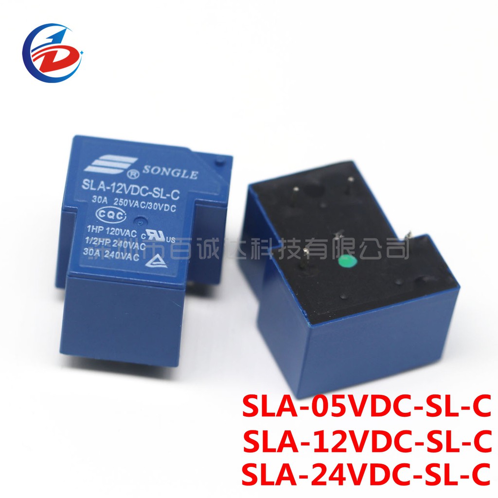 Power Relays SLA-05VDC-SL-C SLA-12VDC-SL-C SLA-24VDC-SL-C 5V 30A 6PIN ...