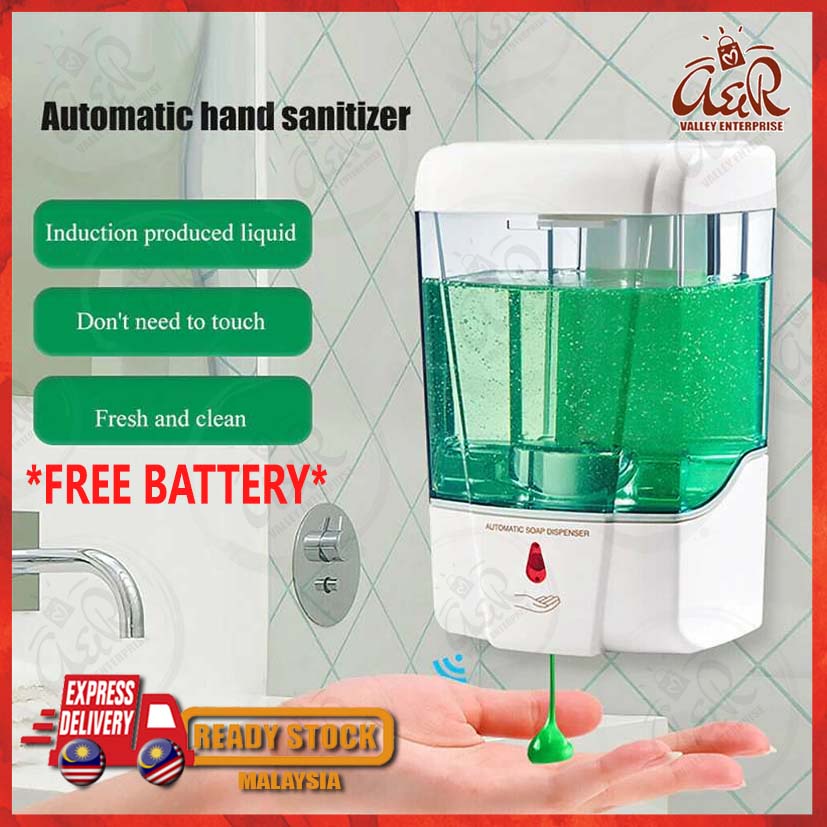 700ml IR Sensor Auto Soap Dispenser Mounted Wall Automatic Soap ...