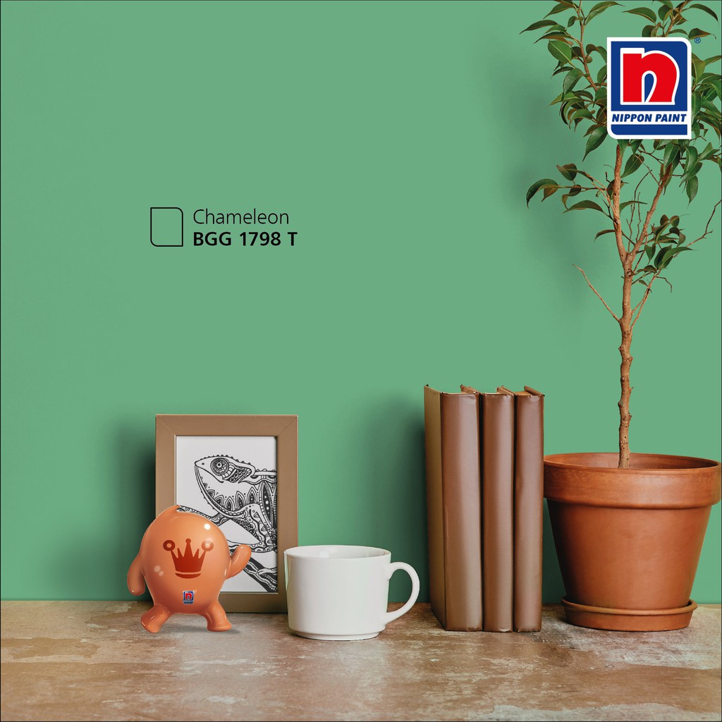 NIPPON PAINT Weatherbond 5L Exterior Paint/Cat Luar/Cat Rumah /Cat ...