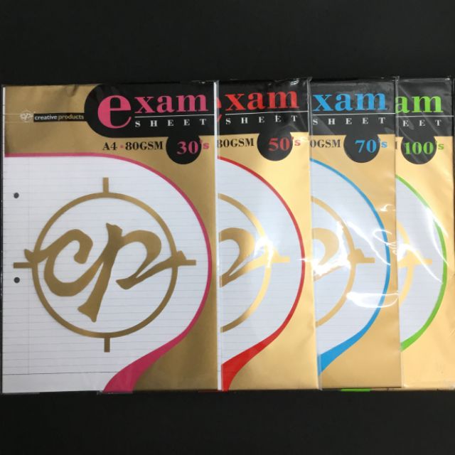 💥READY STOCK 💥 CREATIVE PRODUCT - 80GSM A4 EXAM SHEET | Shopee Malaysia