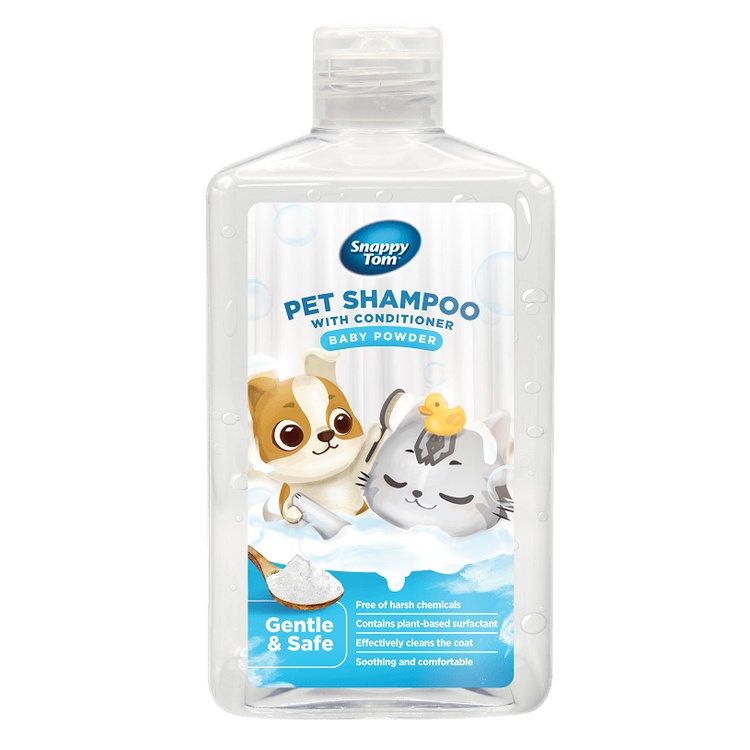 LG - SNAPPY TOM PET SHAMPOO WITH CONDITIONER 500ML | Shopee Malaysia
