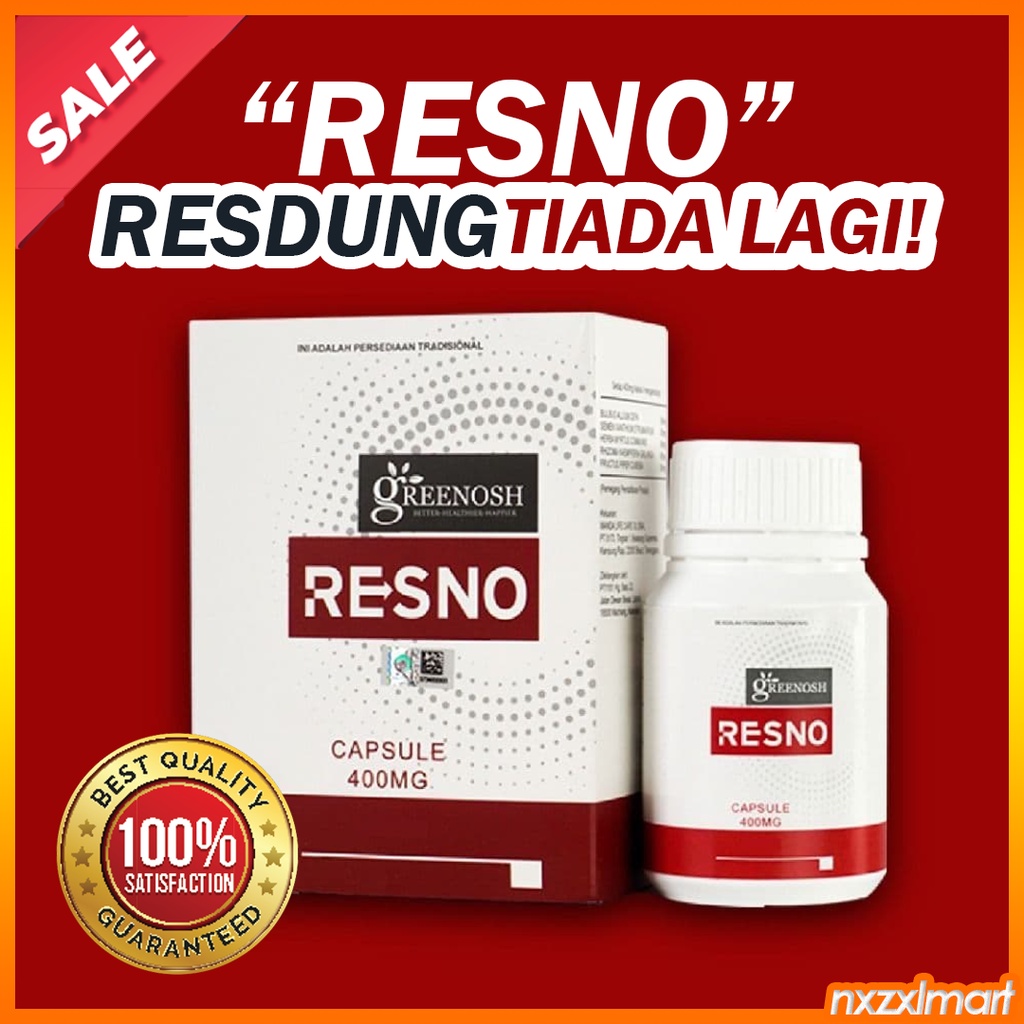 RESNO KAPSUL RESDUNG | 100% CERTIFIED KKM | Shopee Malaysia