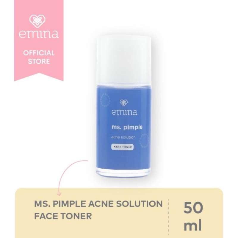 Emina Ms Pimple Acne Solution Series Sebum Fighter Face Wash Toner ...