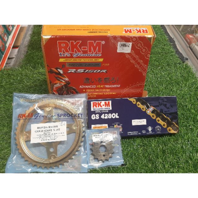 RK-M SPECIAL EDITION RS150 SPOKET SET | Shopee Malaysia