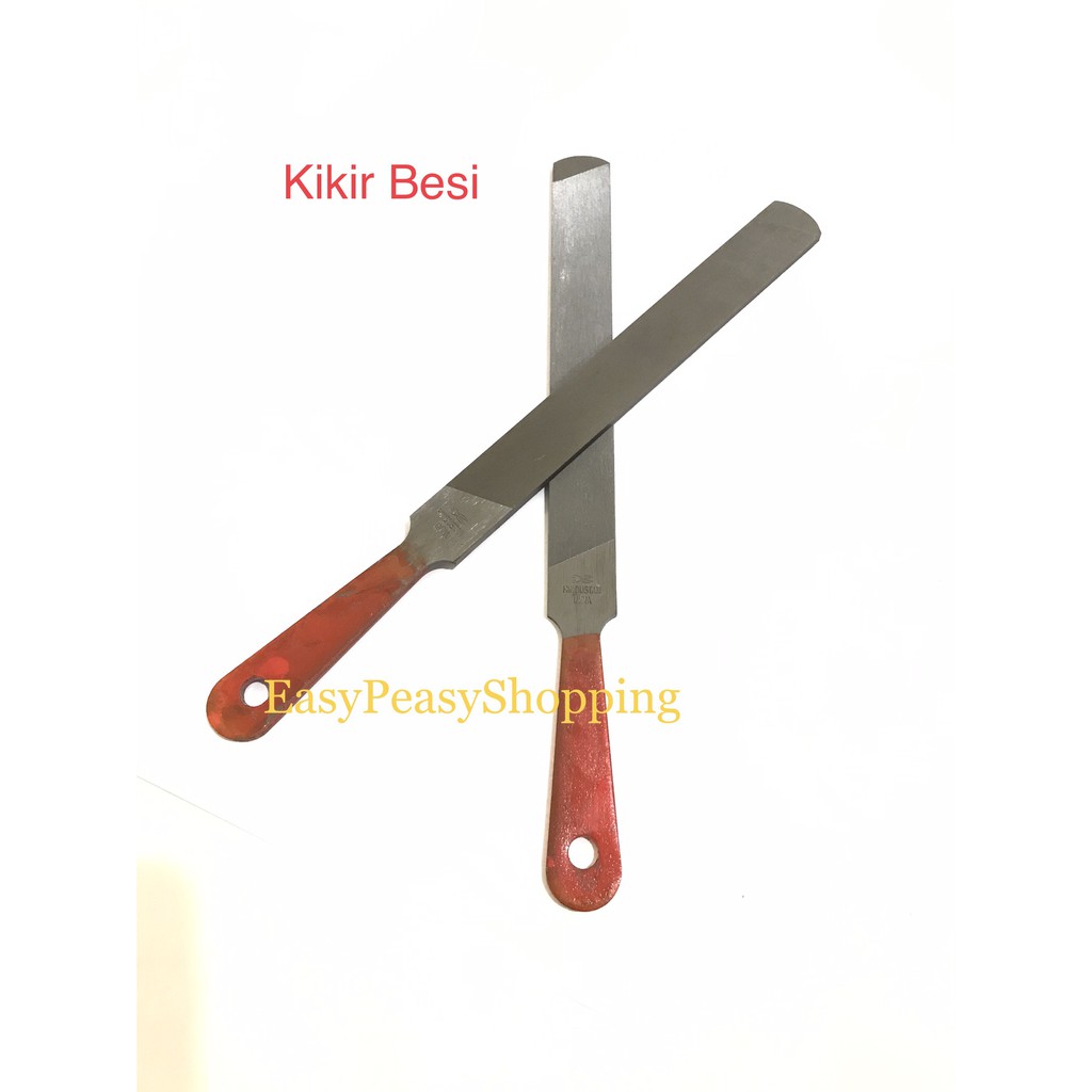 [100% ORIGINAL] INDIA 8'' Heavy Duty Handy Files / Kikir Besi / Kikir ...