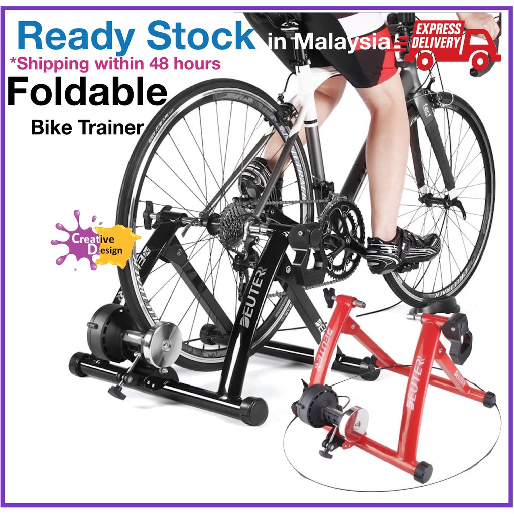 DEUTER Indoor Exercise Bike Trainer MTB Trainer Basikal Home Training 6 ...