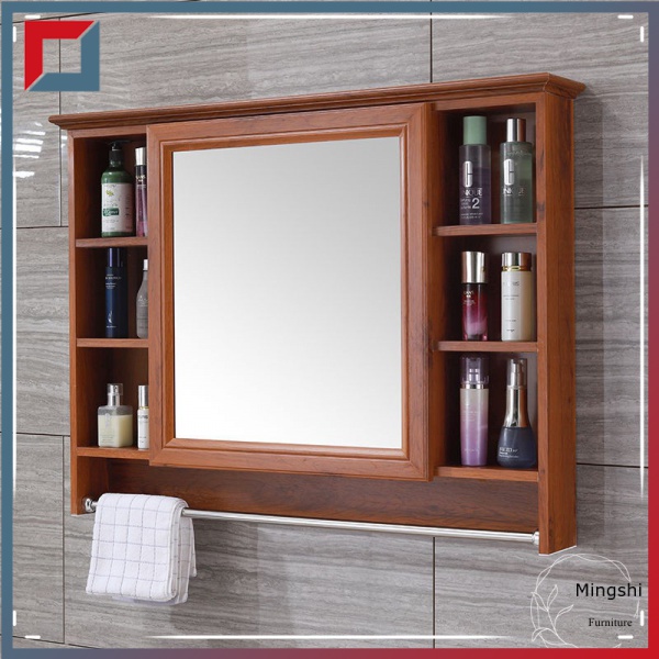 Bathroom Mirror Cabinet Wall-Mounted Hand Washing Bathroom Mirror with ...