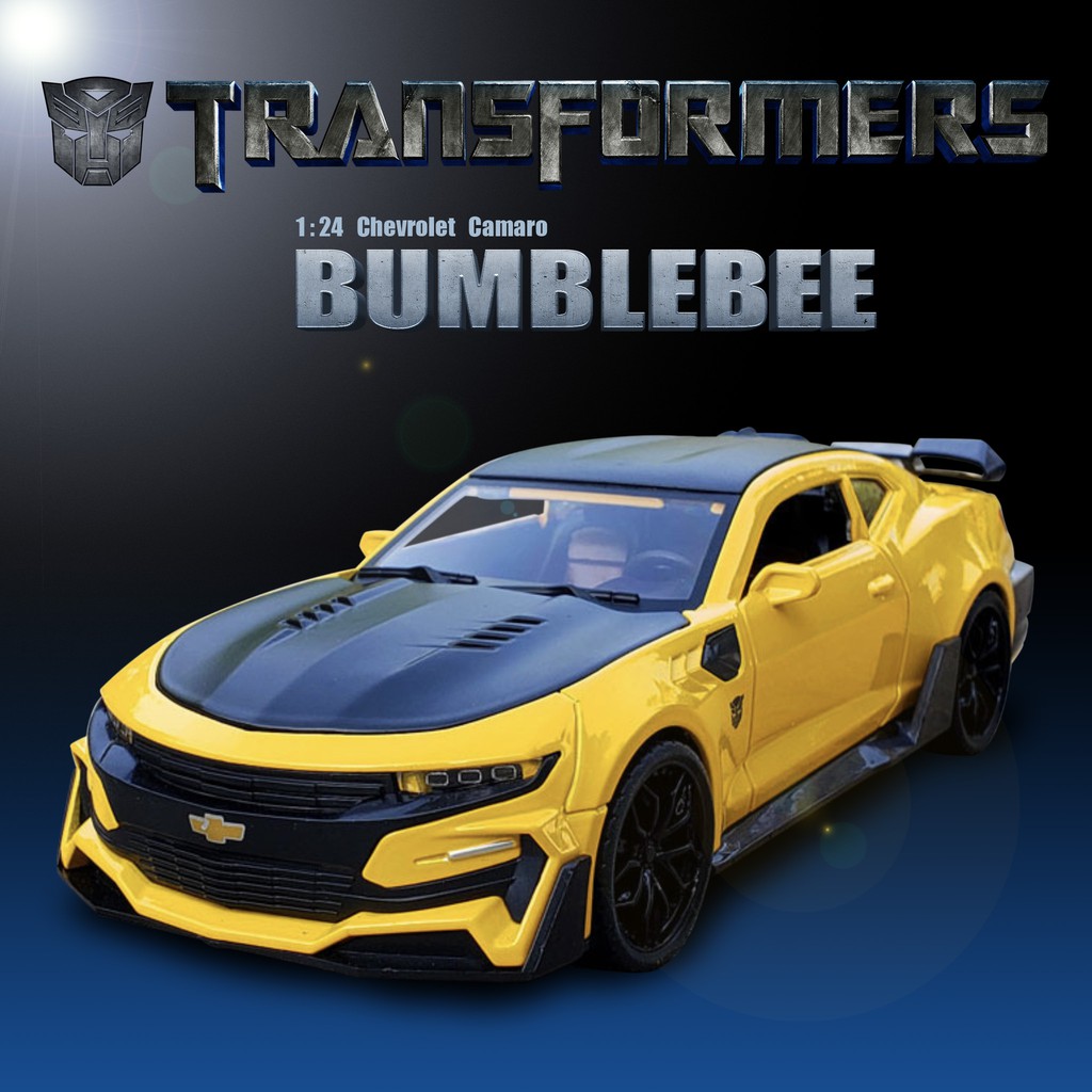 Transfomer 🚗Chevrolet bumblebee Vehicles 1:24 Scale 🐝 变形金刚大黄蜂车模 ...