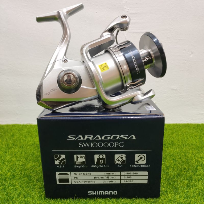 SHIMANO 2020 SARAGOSA SW 5000/6000/8000/10000/14000/18000/20000/25000 ...