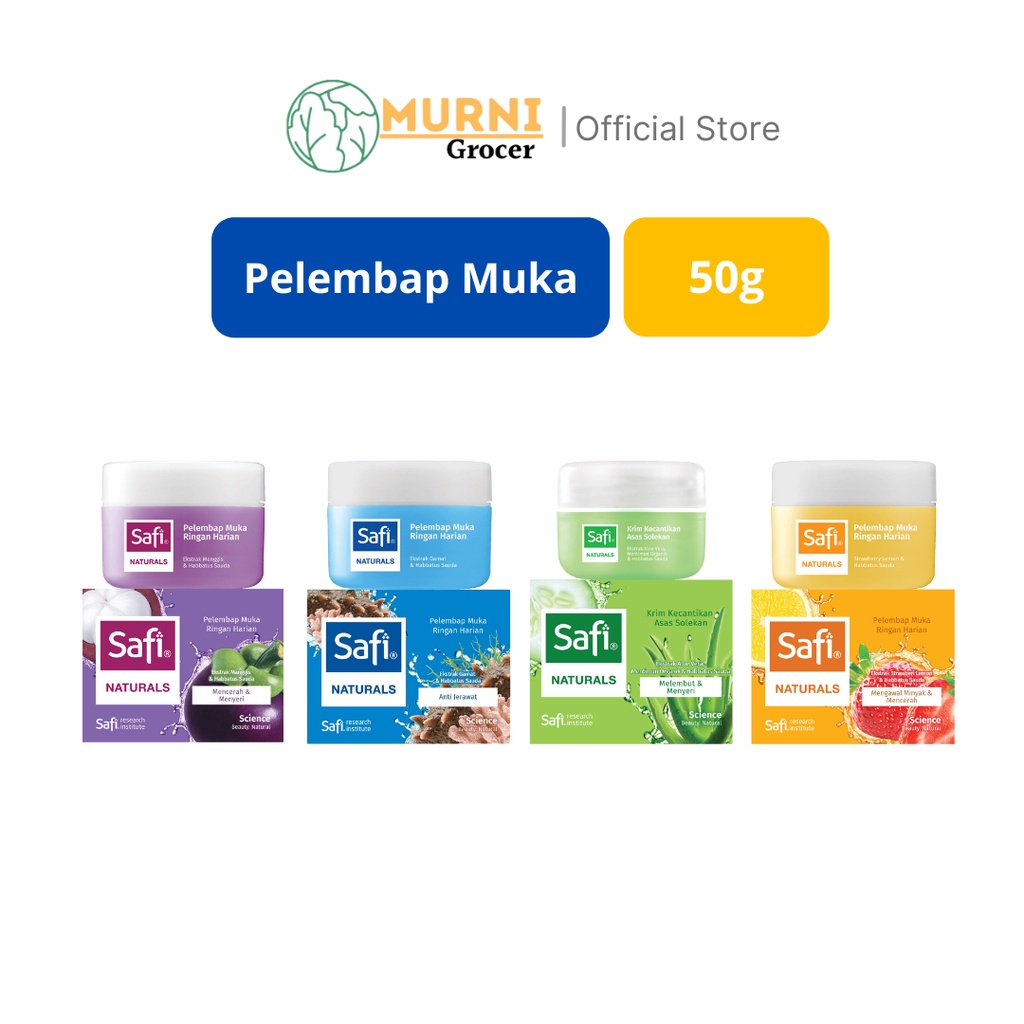 Safi Naturals Face Moisturizer / Pelembap Muka Mangosteen / Gamat ...