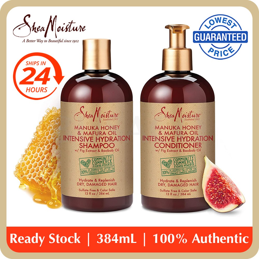 🔥In Stock🔥 384mL | Shea Moisture Intensive Hydration Shampoo ...