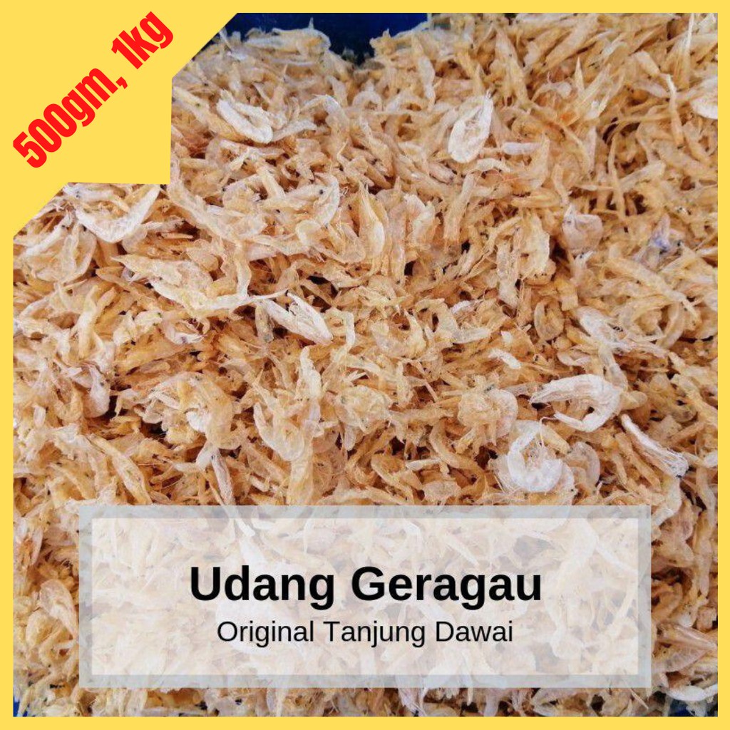 Udang Geragau | Udang Geraguk | Udang Baring - Ikan Kering Tanjung ...