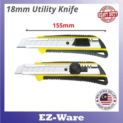 18mm Heavy Duty Office Home School Hand Craft DIY Blade Cutter/ Cutter ...