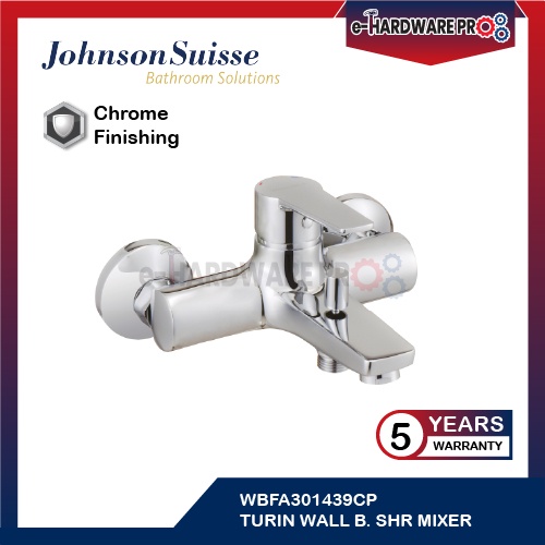 Johnson Suisse Turin Wall-Mounted Bath-Shower Mixer Shower Set Bathroom ...