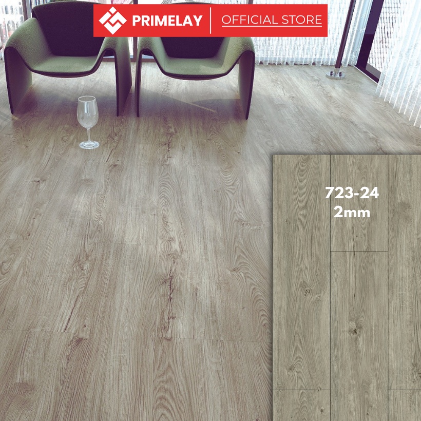 (1.8mm) Primelay Vinyl Sticker Flooring for DIY | Lantai Kayu Vinyl ...