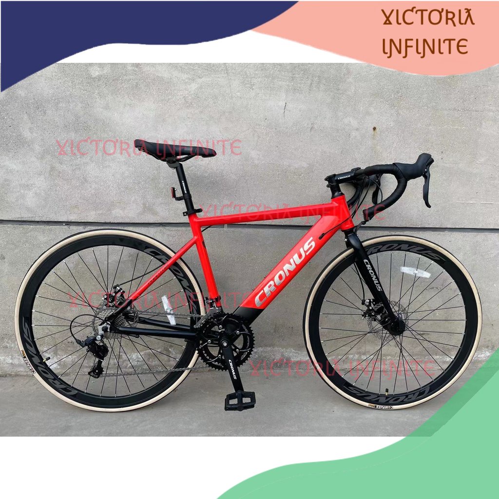 Cronus 700C Alloy Racing BIke Road Bike Sensah 18 Speed Internal Cable ...