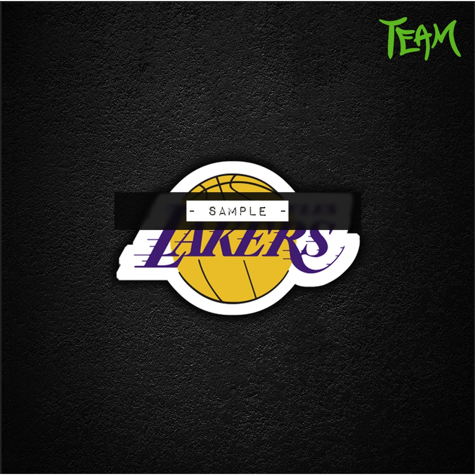 LOS ANGELES LAKERS - Premium Fan-made Sticker (TEAM series) | Shopee ...