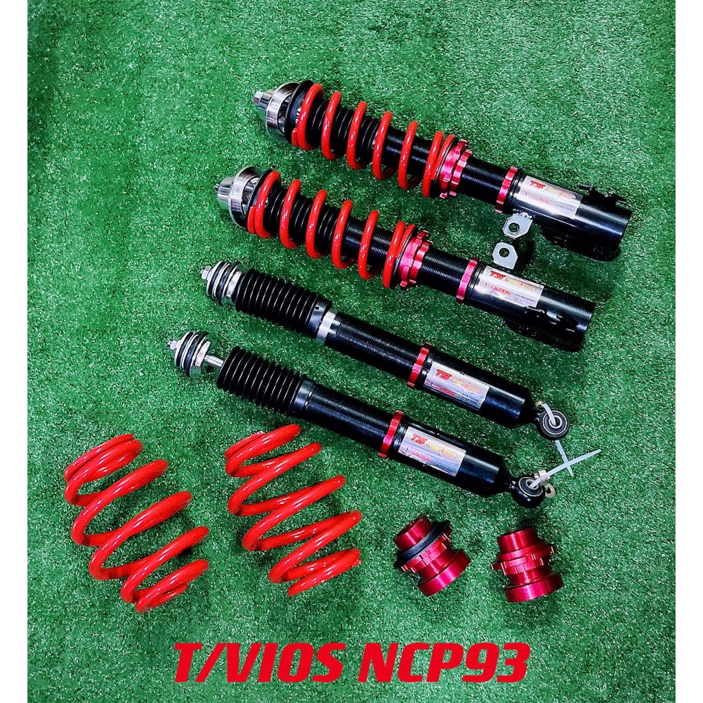 TS Racing ADJUSTABLE ** Toyota Vios Ncp93 Hi Low Soft Hard Bodyshift 30 ...