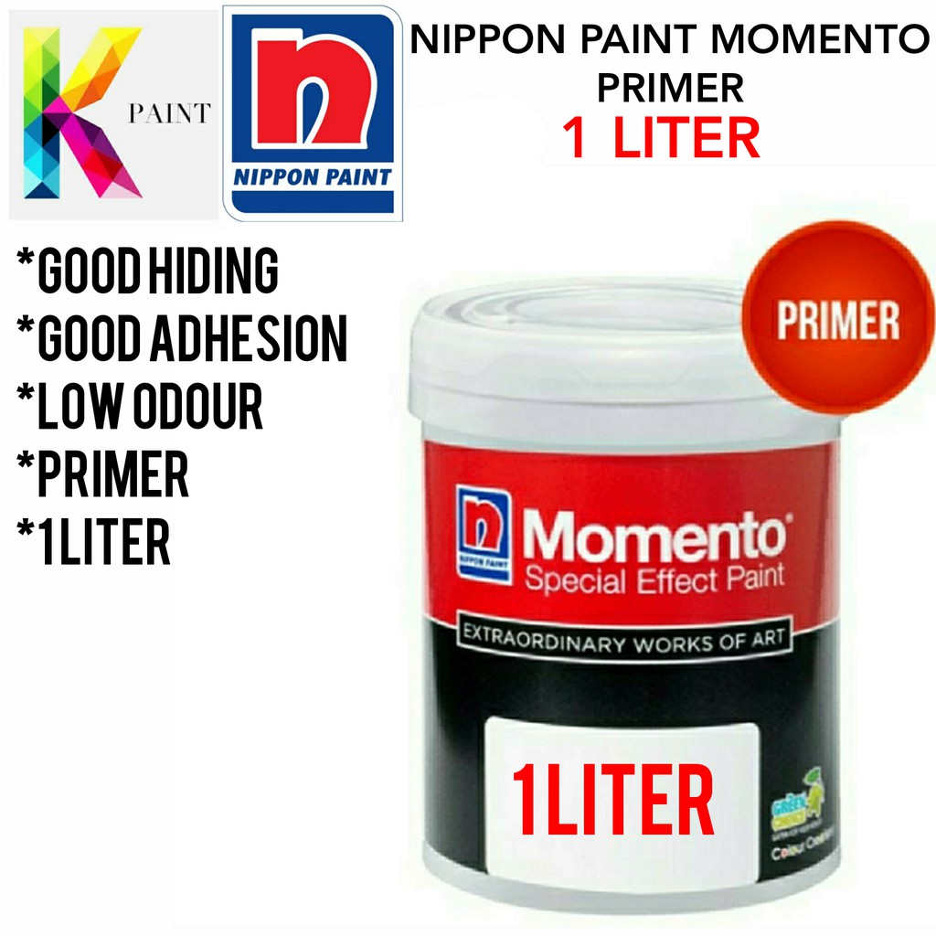 NIPPON PAINT MOMENTO PRIMER (1 LITER) | Shopee Malaysia