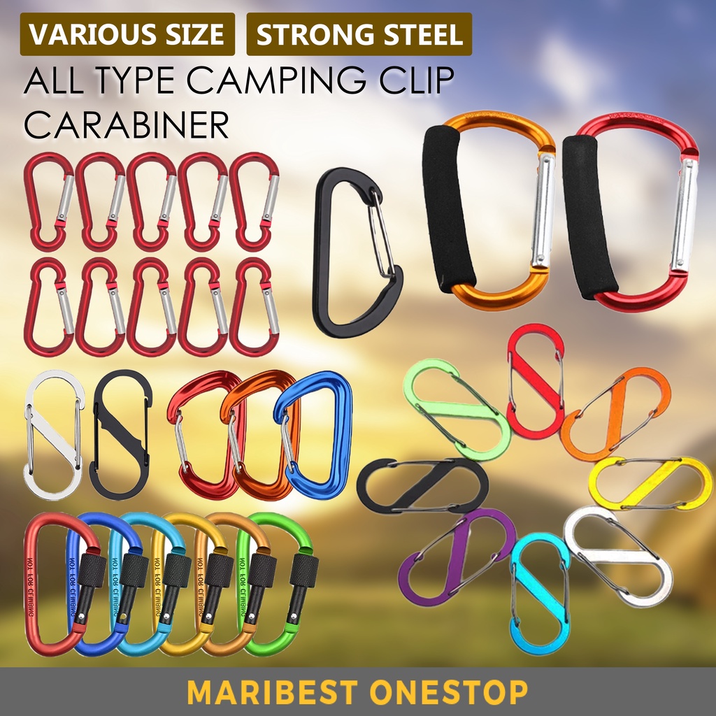 Carabiner Heavy Duty Carabiner Hook Snap Hook Carabiner Keychain Buckle ...