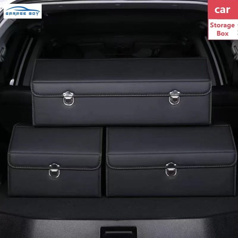 RD STOCK🔥Car trunk storage vehicle organizer and storage box foldable ...