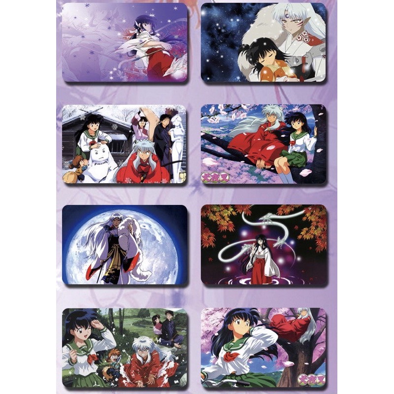 {READY STOCK} Anime Card Sticker Waterproof Cartoon Paper Decoration ...