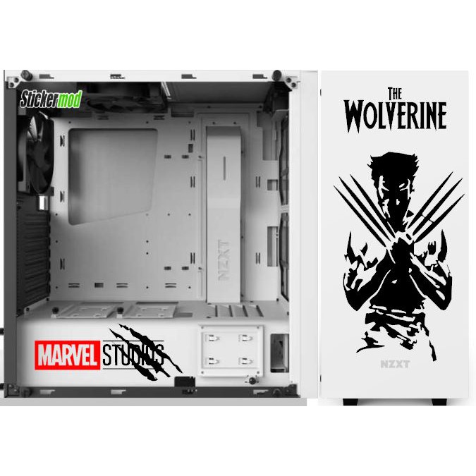 NZXT S340 Elite Custom Vinyl XMAN Sticker | Shopee Malaysia