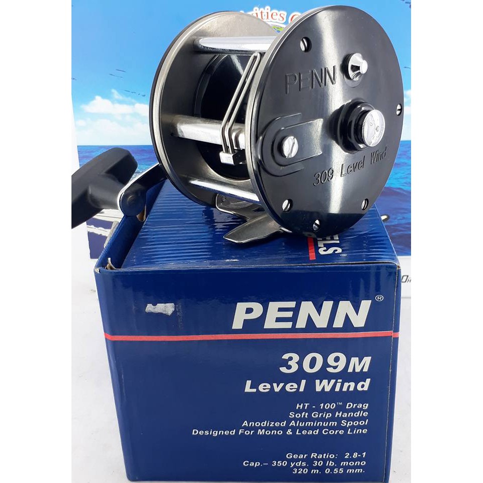PENN LEVEL WIND 309M BOAT TROLLING REEL | Shopee Malaysia