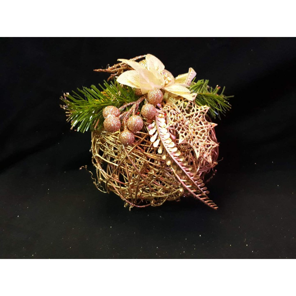 RATTAN BALL (GOLD) | Shopee Malaysia
