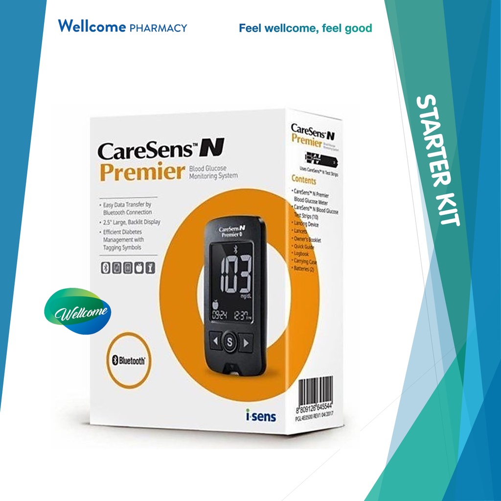 CareSens N Premier Bluetooth Blood Glucose Monitoring System | Shopee ...