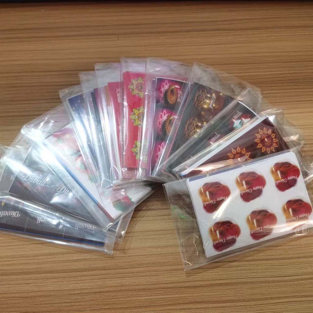 Deepavali Decor Sticker Diwali Diyas Gift Stickers | Shopee Malaysia
