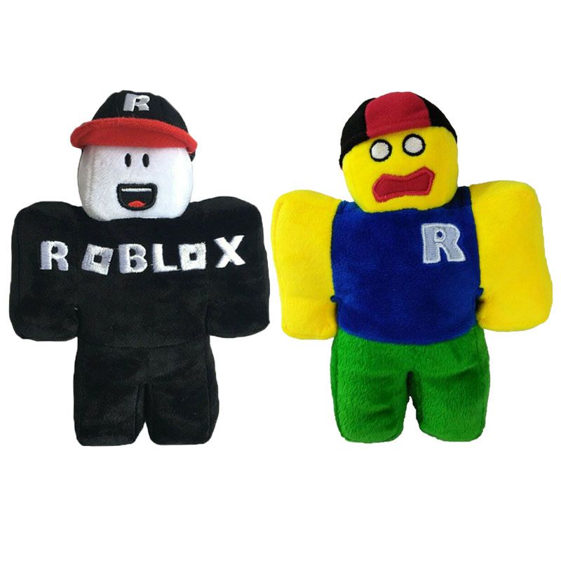 New 30cm Classic Roblox Plush Soft Stuffed With Removable Roblox Hat ...
