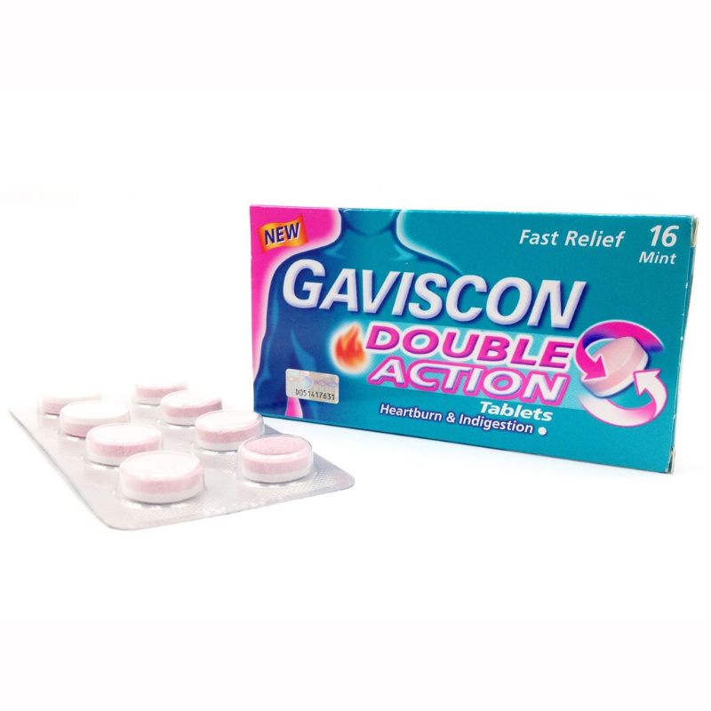 Gaviscon Double Action 16 tablets (Exp: 7/2026) | Shopee Malaysia