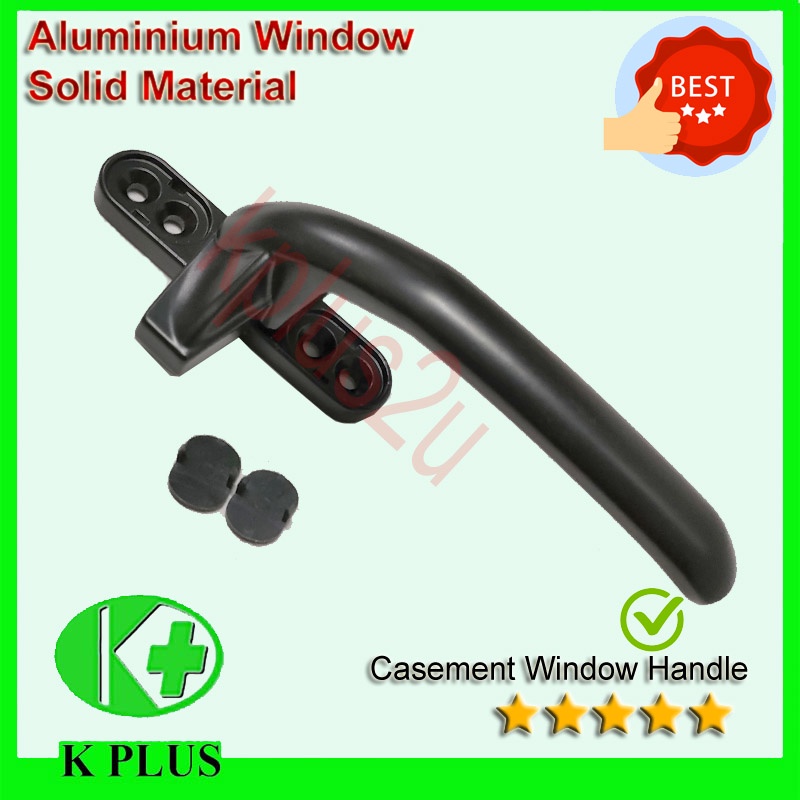 Casement Window Handle M4 Solid Aluminum WIndow Handle Handel Tingkap ...