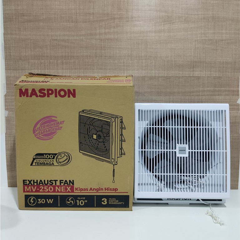 Maspion Exhaust Fan 10 Inch Suction Wall Fan (MV-250NEX) | Shopee Malaysia