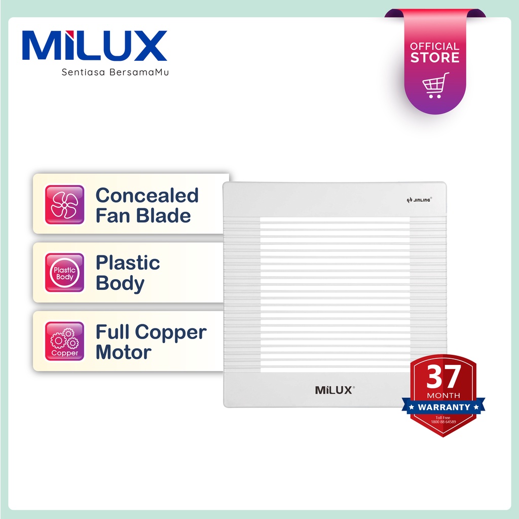 Milux Ventilation Fan (MVF-1000P) | Shopee Malaysia