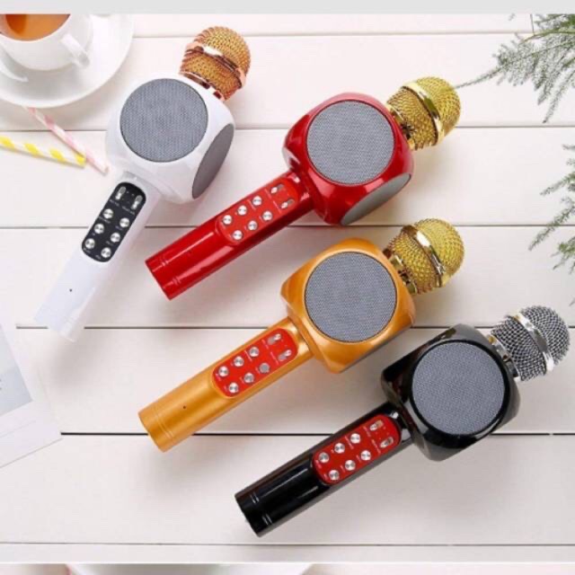 Ws 1816 bluetooth Microphone / mix portable wireless karaoke | Shopee Malaysia