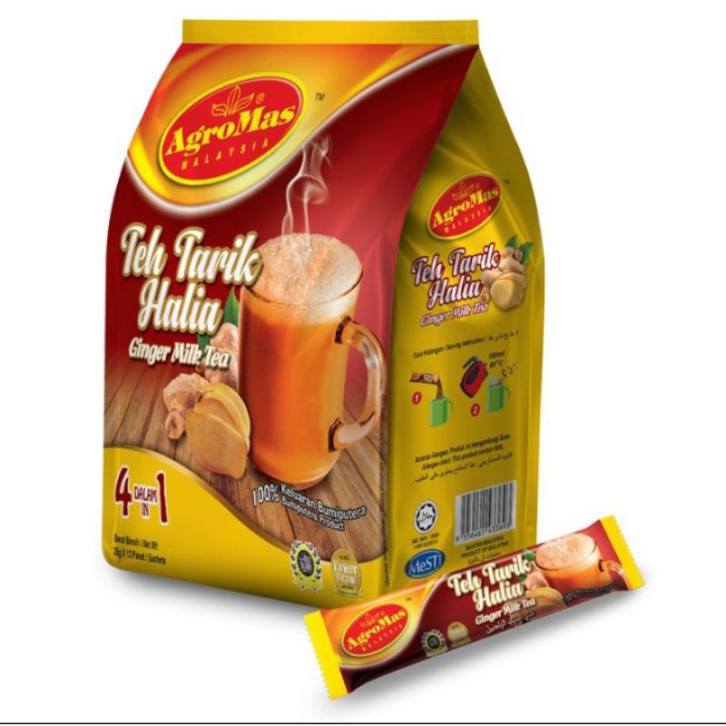 Teh Tarik Halia Agromas / Teh Tarik Halia / Teh / Teh Agromas | Shopee ...
