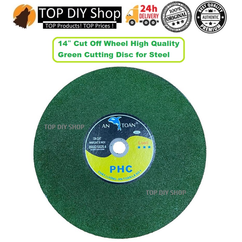 14” Cut Off Wheel High Quality Green Cutting Disc for Steel ( BOSCH ...